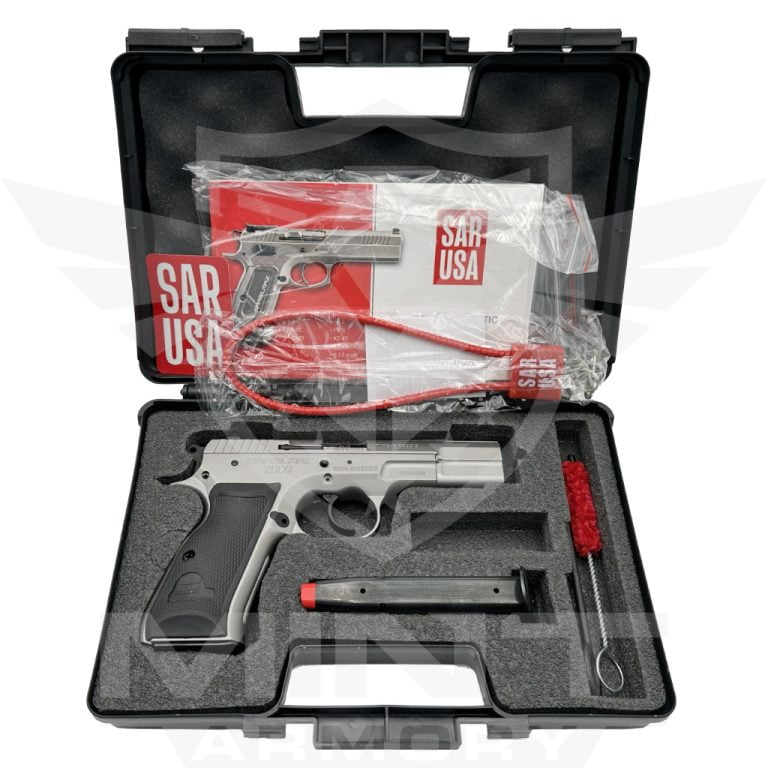 SAR 2000ST Stainless 17 round from SAR USA | Mint Armory