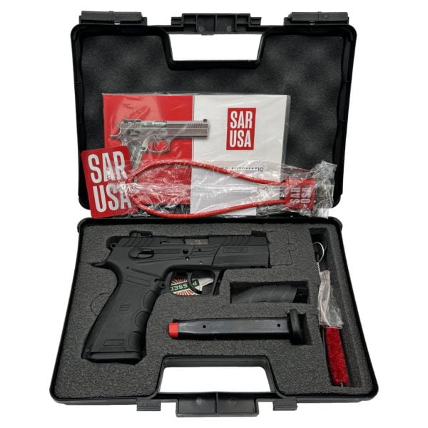 SAR CM9 GEN2 Black, 9mm Pistol, 17+1 | CM9BL - Mint Armory