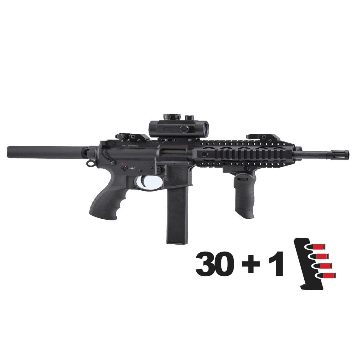 SAR109T - SAR 109T Rifle, Black, 9mm, 2 mags - Mint Armory