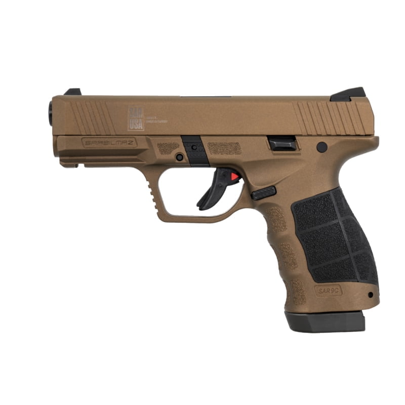 SAR9C BR Compact, BRONZE, 9mm, 15 Rounds | SAR9CBR - Mint Armory
