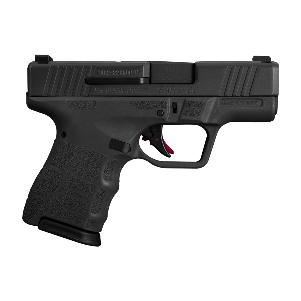 SAR9 Subcompact, 9mm Black Pistol, 12 Rounds | SAR9SCBL - Mint Armory