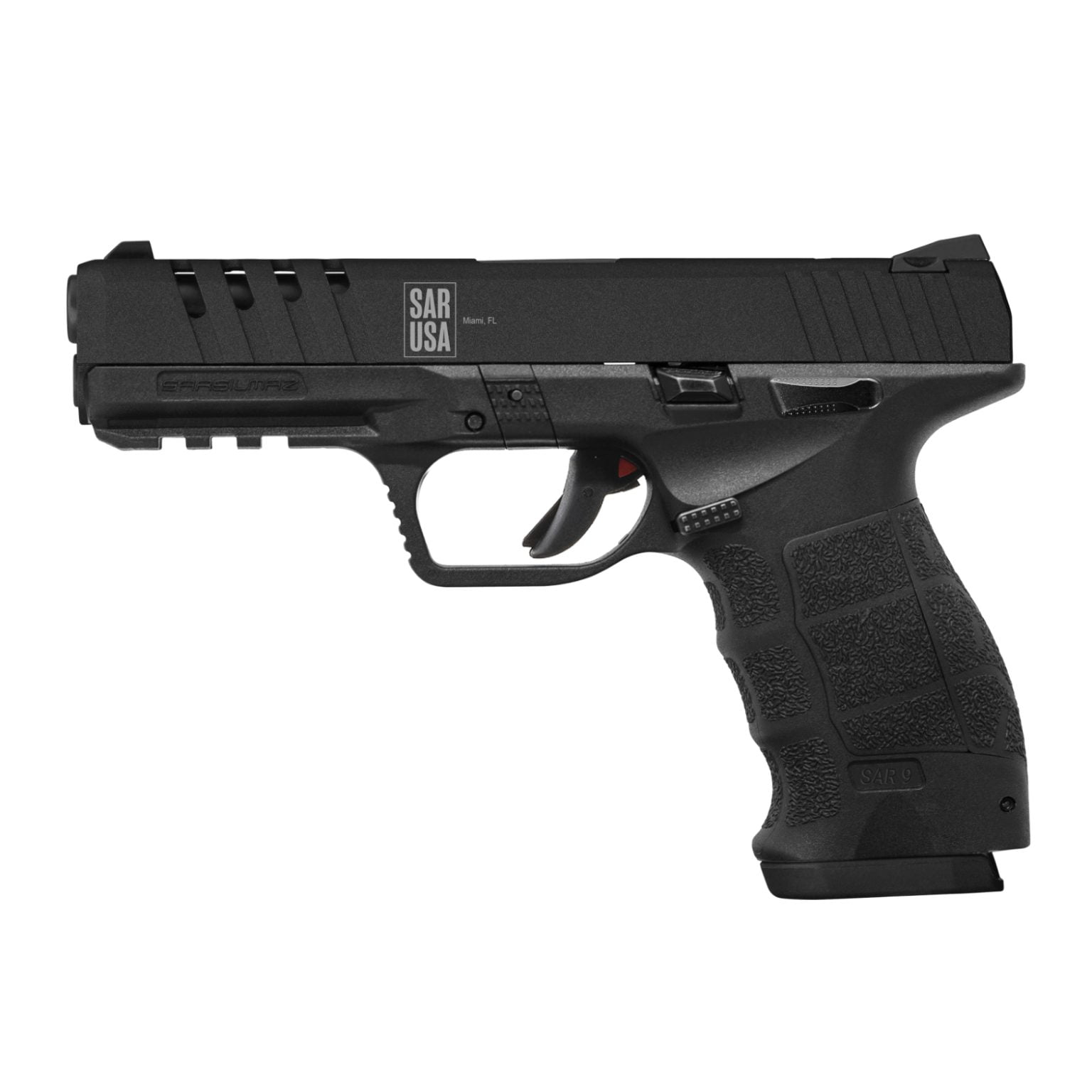 SAR9XBL - SAR SAR9X, BLACK Body, BLACK Slide, 9mm, 17 + 19 - Mint Armory
