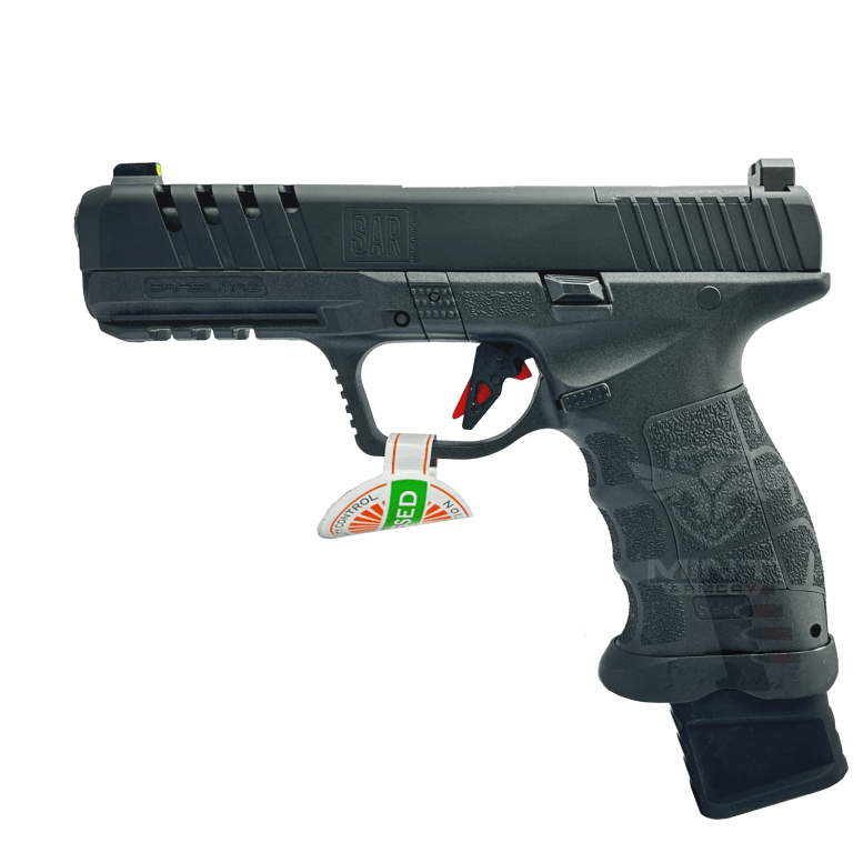 SAR9 SOCOM LE 9mm Pistol Black Pistol suppressor ready