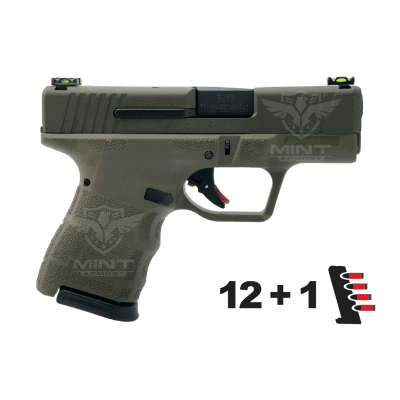 SAR9 SOCOM 9mm Pistol OD Green Pistol suppressor ready