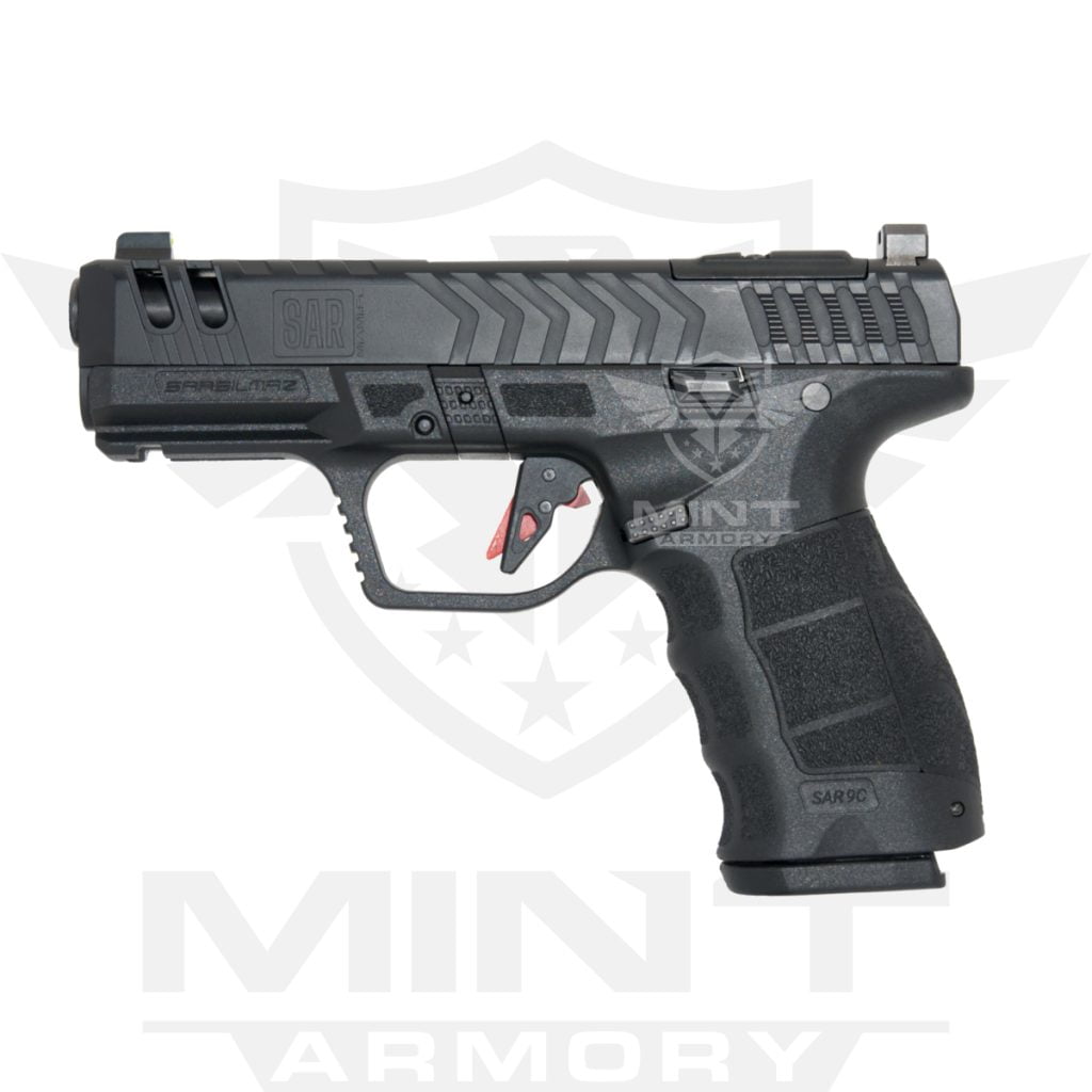 SAR9C GEN 3 Compact Black 9mm pistol from SAR USA