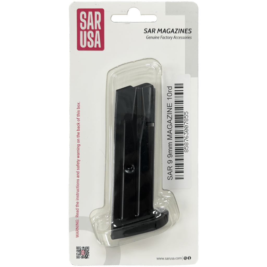 MAGAZINE, 10 rounds, 9mm for SAR9 Full-Size - Mint Armory